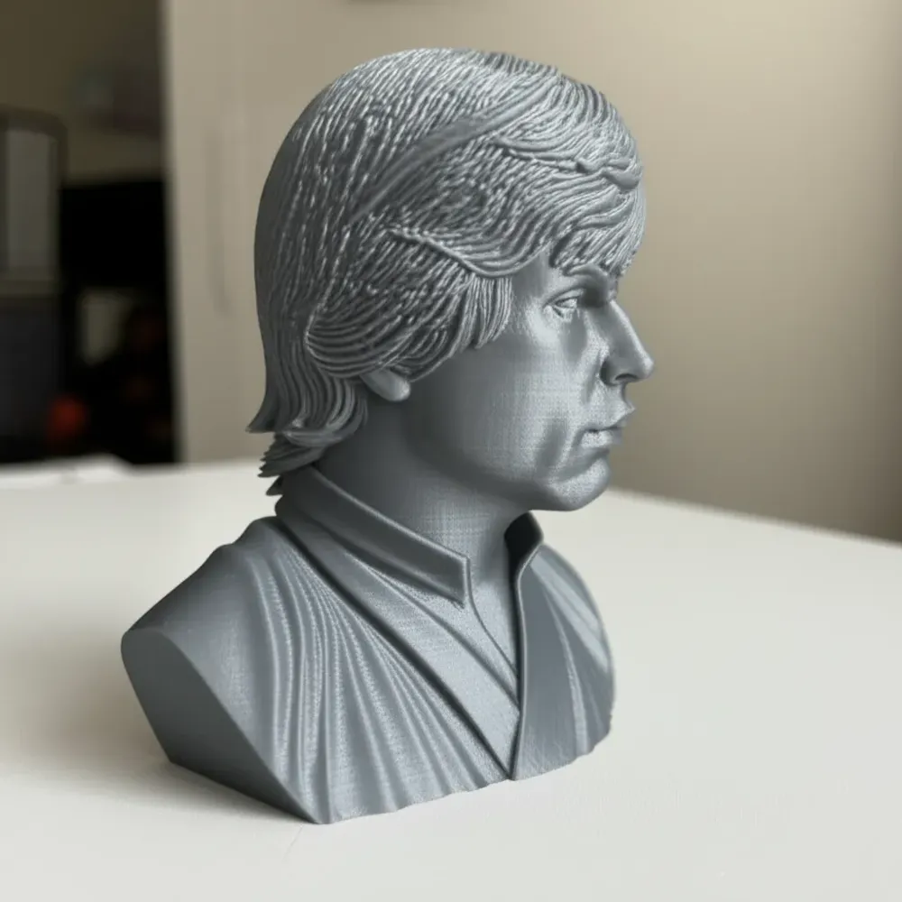 Luke Skywalker Bust - Free 3D Print Model - MakerWorld