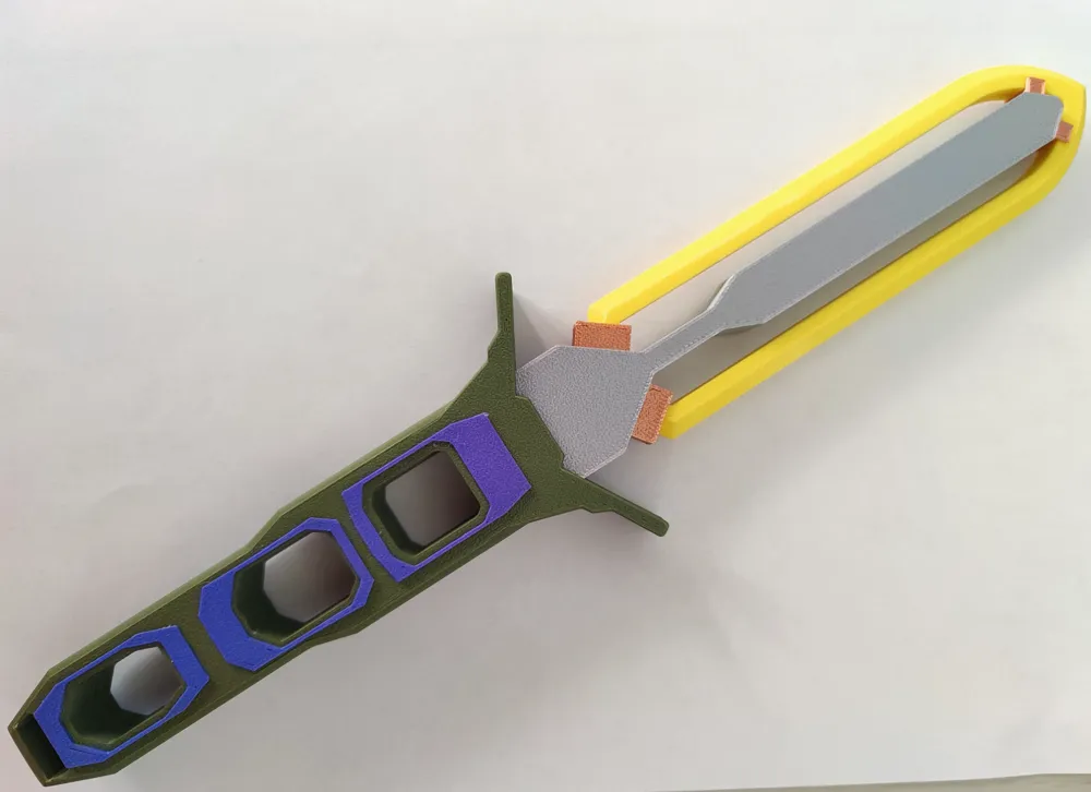 Cyberpunk Thermal Dagger by chloe the cat MakerWorld: Download Free 3D ...