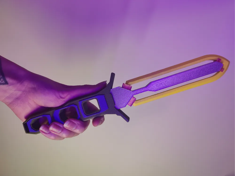 Cyberpunk Thermal Dagger by chloe the cat MakerWorld: Download Free 3D ...