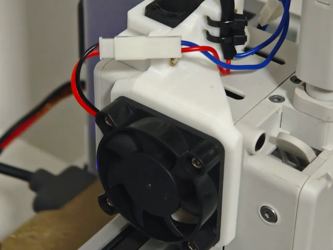 A1 mini Extruder Cooling Fan Mount (fits 4010 fan) Remixed by user ...