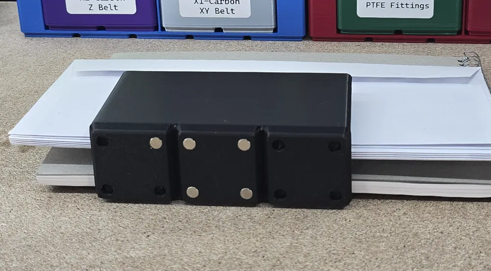 Gridfinity Desk Organizer 1x3 Letter Organizer - Free 3D Print Model ...