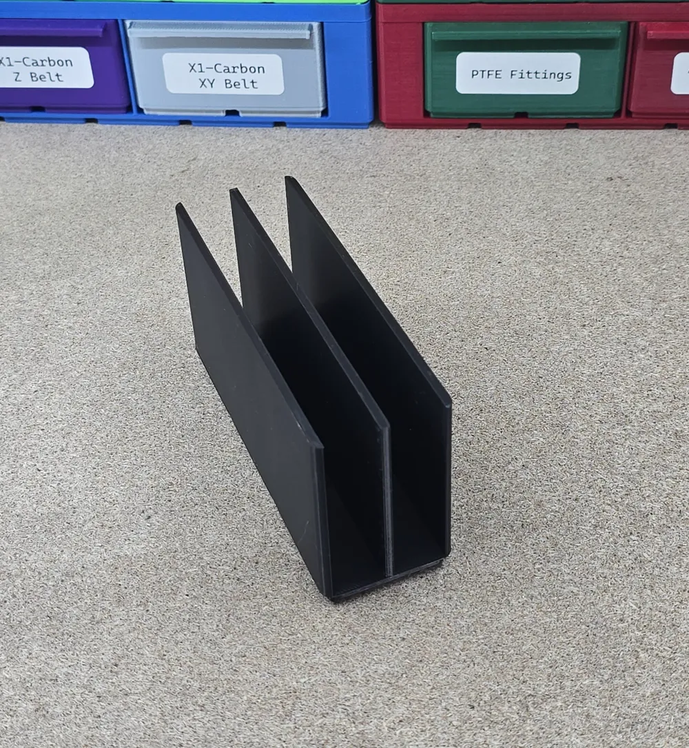 Gridfinity Desk Organizer 1x3 Letter Organizer - Free 3D Print Model ...