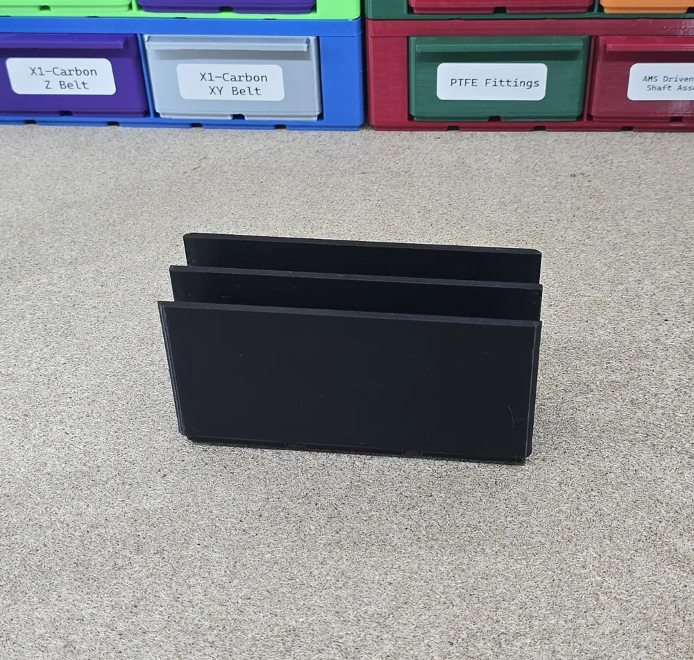 Gridfinity Desk Organizer 1x3 Letter Organizer - Free 3D Print Model ...