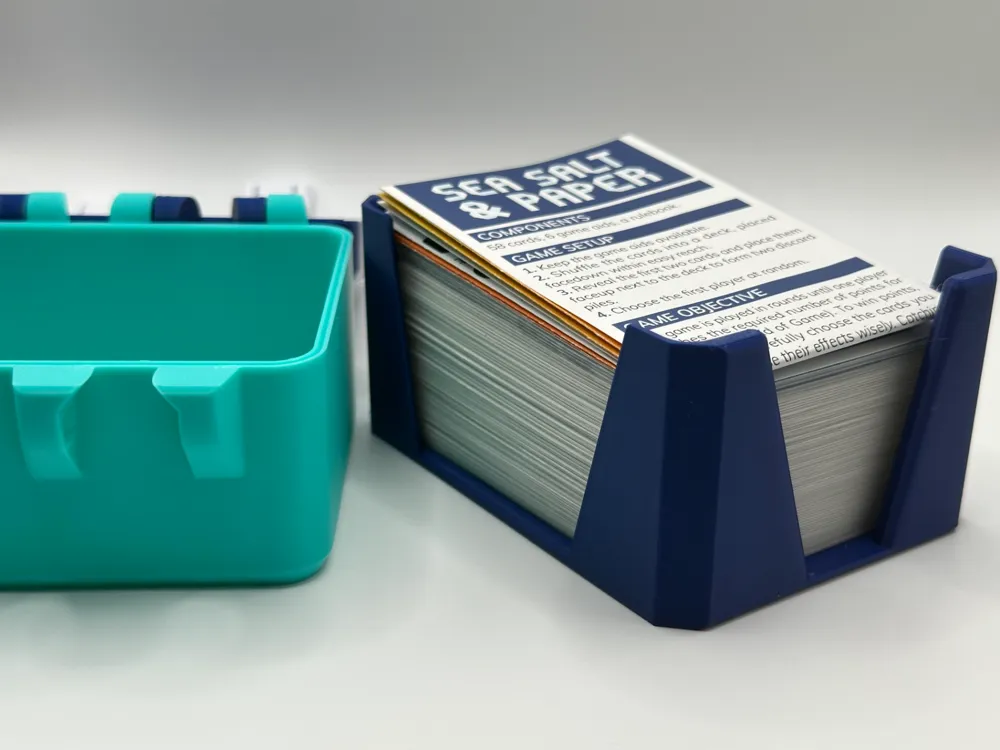 Sea Salt & Paper Box - Snaplock (QR Code Manual) - Free 3D Print Model ...