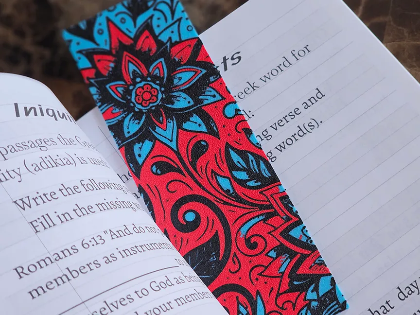 Floral Bookmark by DoodledDigital MakerWorld: Download Free 3D Models