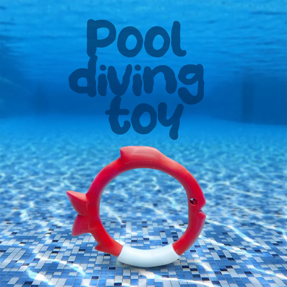 Pool diving ring - fish by nitram.kazok - MakerWorld