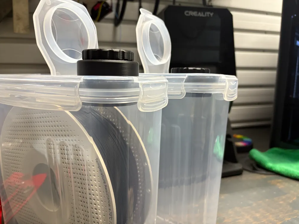 4L Cereal Dry Box Desiccant / Silica Lid Insert Remixed by Lowend15 - MakerWorld