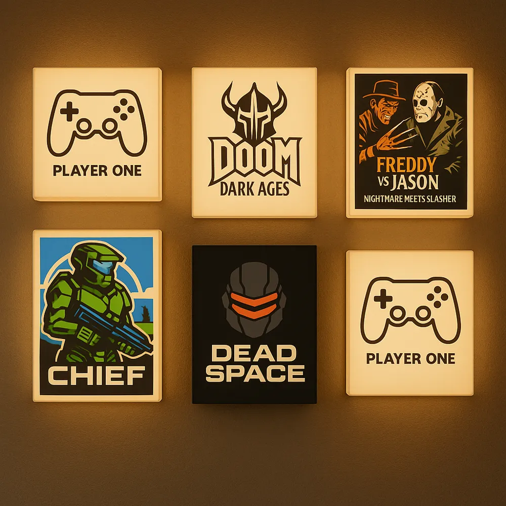 master chief vs aliens vs doom slayer by PrintPaleis MakerWorld ...