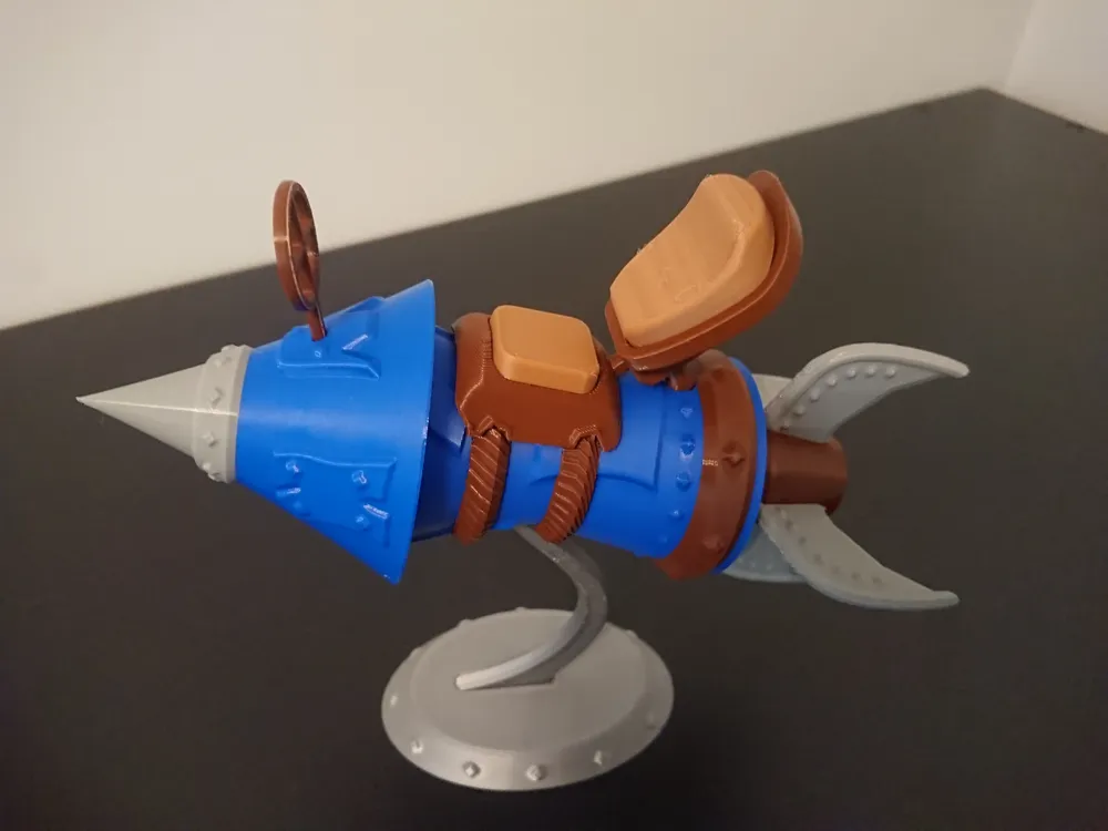WoW Rockets for Dummy 13 by mkl3D MakerWorld: Download Free 3D Models
