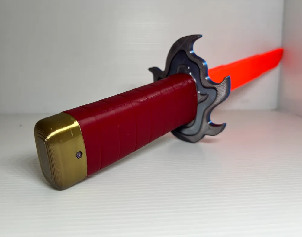 Kyojuro Rengoku Samurai Sword mini by ricky - MakerWorld