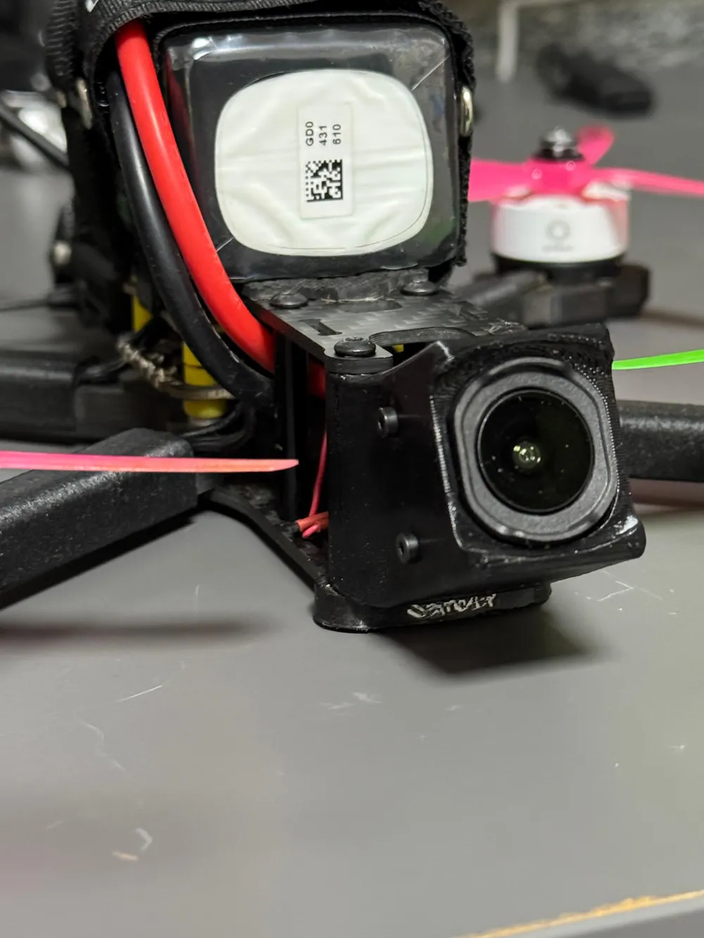 TBS SOURCE ONE CAMERA MOUNT DJI O4 AIR UNIT PRO by giacomo.borghi02 ...