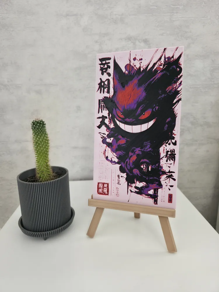 Pokemon Gengar Hueforge - Free 3D Print Model - MakerWorld