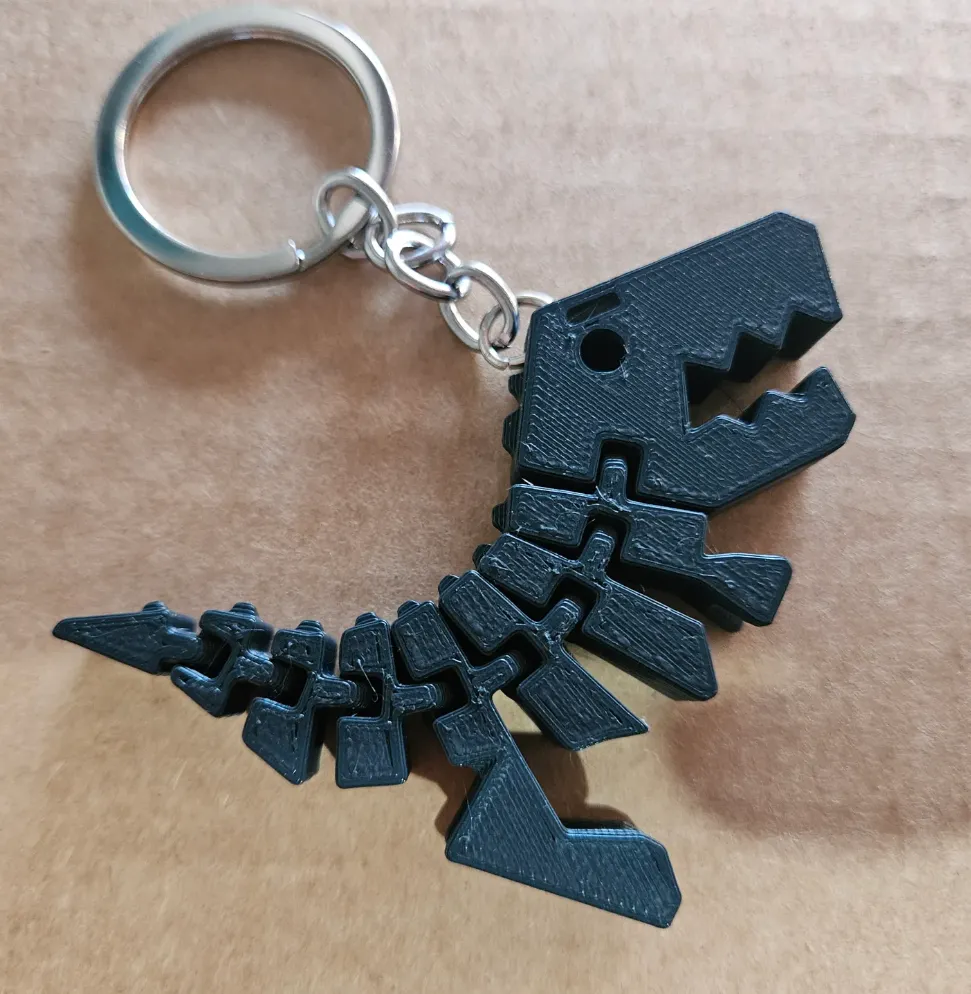 Flexy Rex Keychain (REMIX) by Moosumschlag MakerWorld: Download Free 3D Models