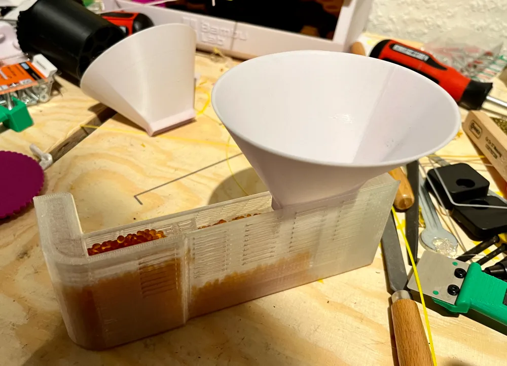 IKEA Samla - Funnel for silica container by RheinGefallen3d - MakerWorld