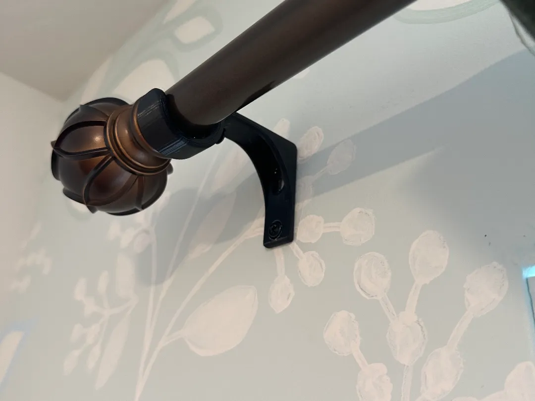 Curtain Rod Bracket that Isn’t Ugly by schenkau MakerWorld: Download ...