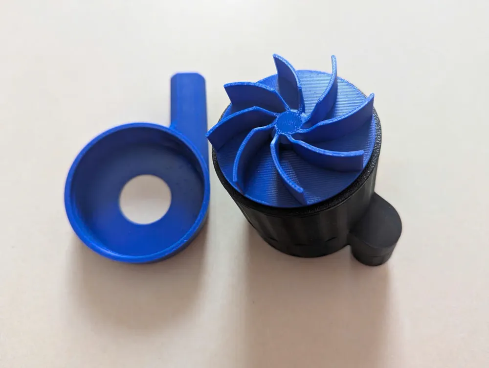 Hand-crank Planetary Blower - Free 3D Print Model - MakerWorld