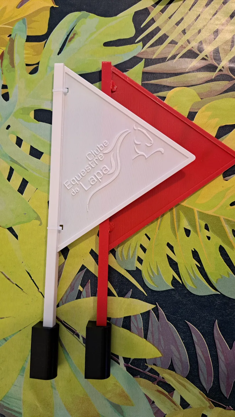 horse ride jumping flags by OuriçO - MakerWorld