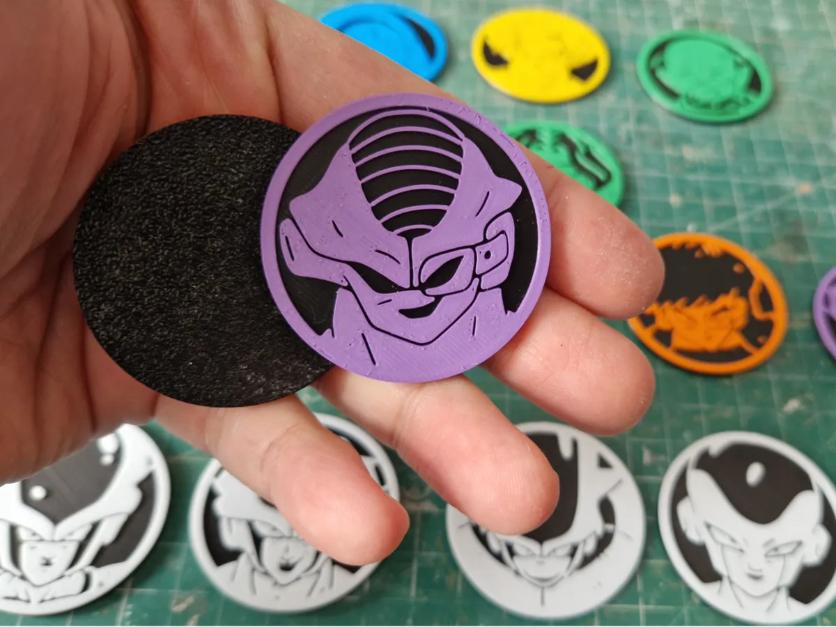 Burter (DBZ) collectible coin by Kryator MakerWorld: Download Free 3D ...