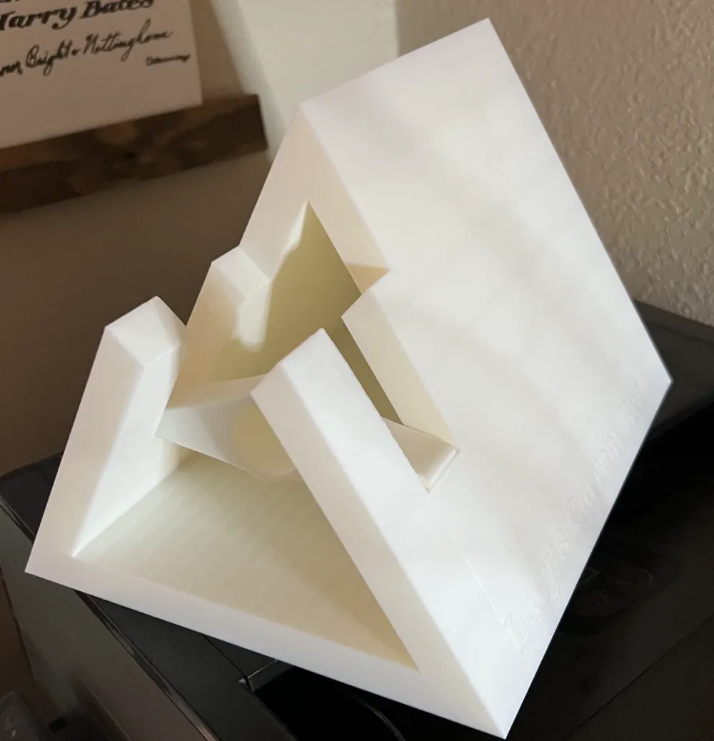 Book Holder with Integrated Page Holder by Adam L - MakerWorld