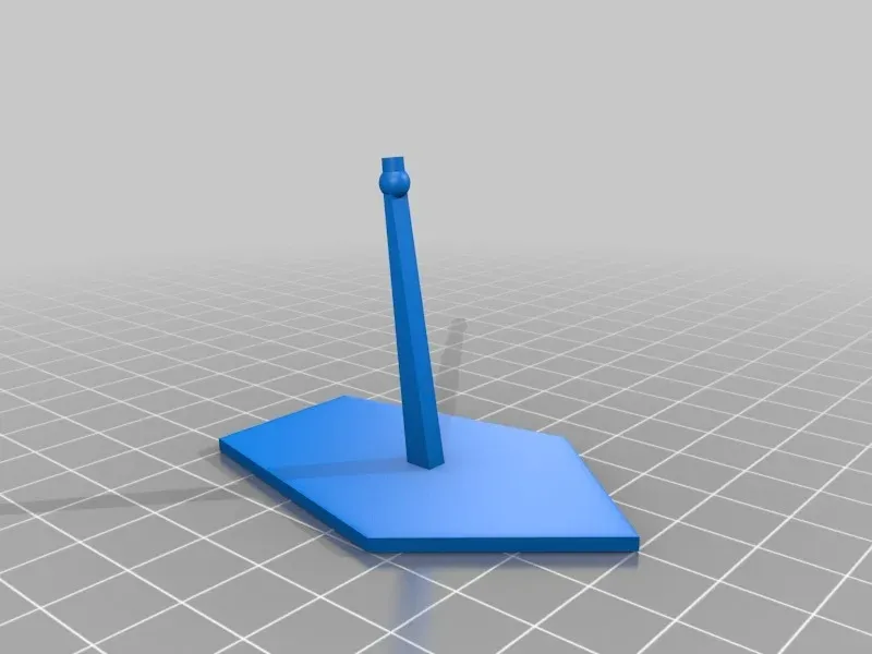 Model Airplane Stand (1:400 Scale) by kingman - MakerWorld