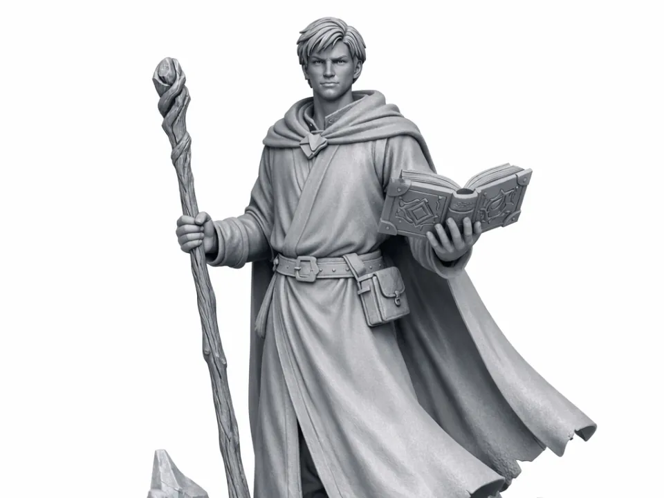 DnD Wizard Evocation - Free 3D Print Model - MakerWorld