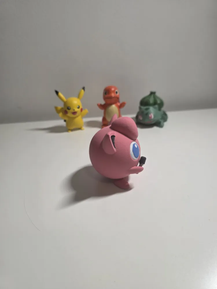 [039] Jigglypuff - Free 3D Print Model - MakerWorld