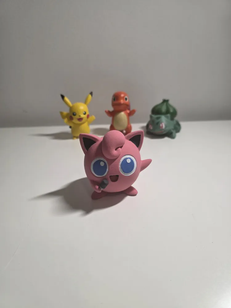 [039] Jigglypuff - Free 3D Print Model - MakerWorld