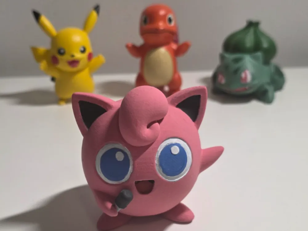 [039] Jigglypuff - Free 3D Print Model - MakerWorld