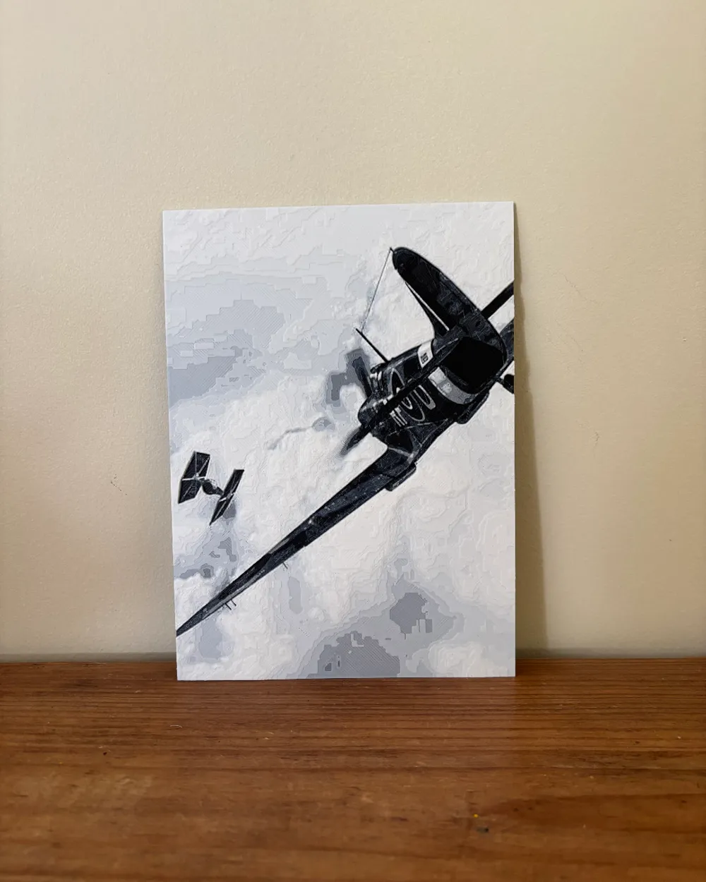 hueforge star wars / spitfire by Cj 3DPRINT - MakerWorld