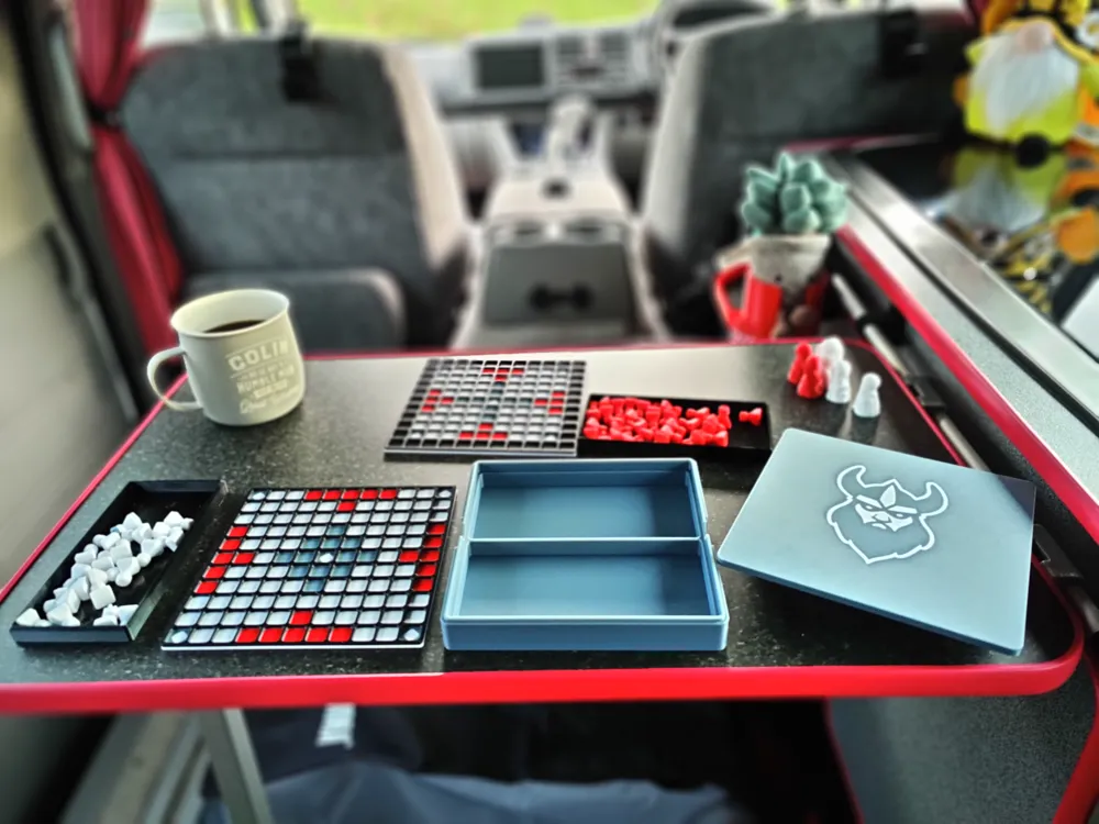 Hnefatafl Travel Game (The Viking Game) by colinp_hughes - MakerWorld
