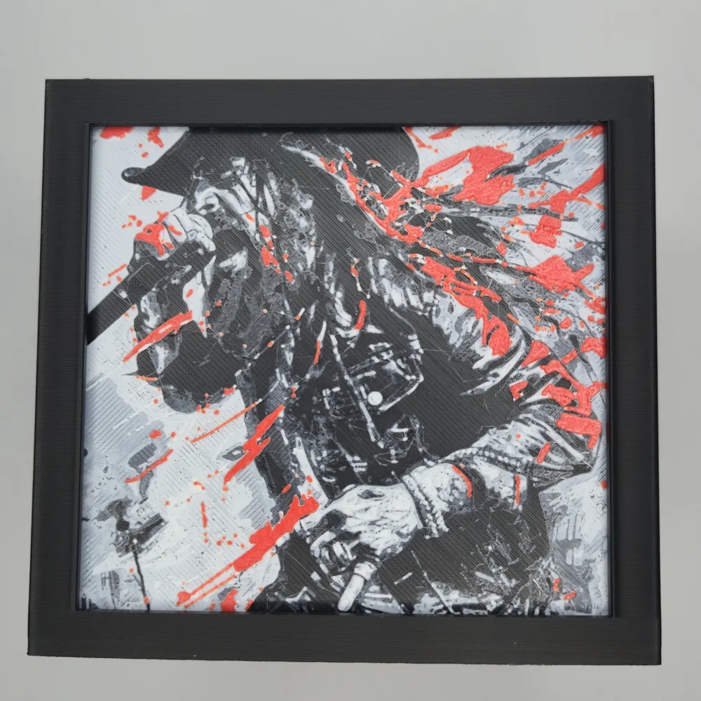 Rob Zombie Hueforge by LoFi Layers MakerWorld: Download Free 3D Models