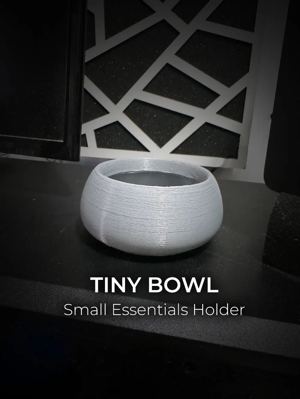 Tiny Bowl – Small Essentials Holder by Maker Flow - MakerWorld