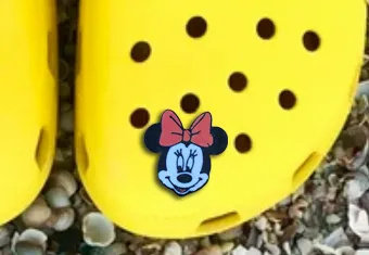 Minnie Mouse Croc Shoe Charm (Jibbitz) by sidbarret007 - MakerWorld