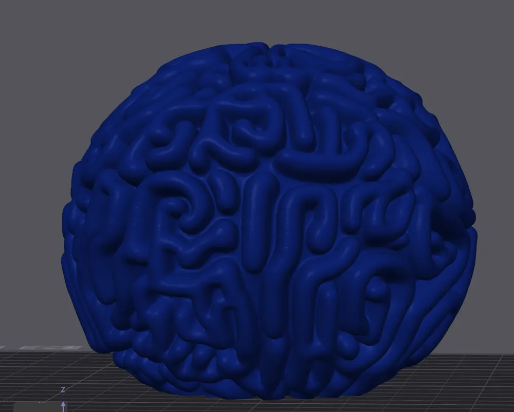 Brain Coral Sphere | Nature-Inspired Textured Art - Free 3D Print Model ...