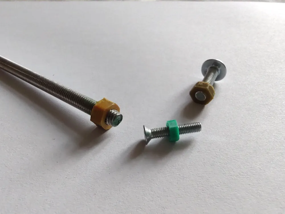 Nut Pocket Set M3 - M12 by User MakerWorld: Download Free 3D Models