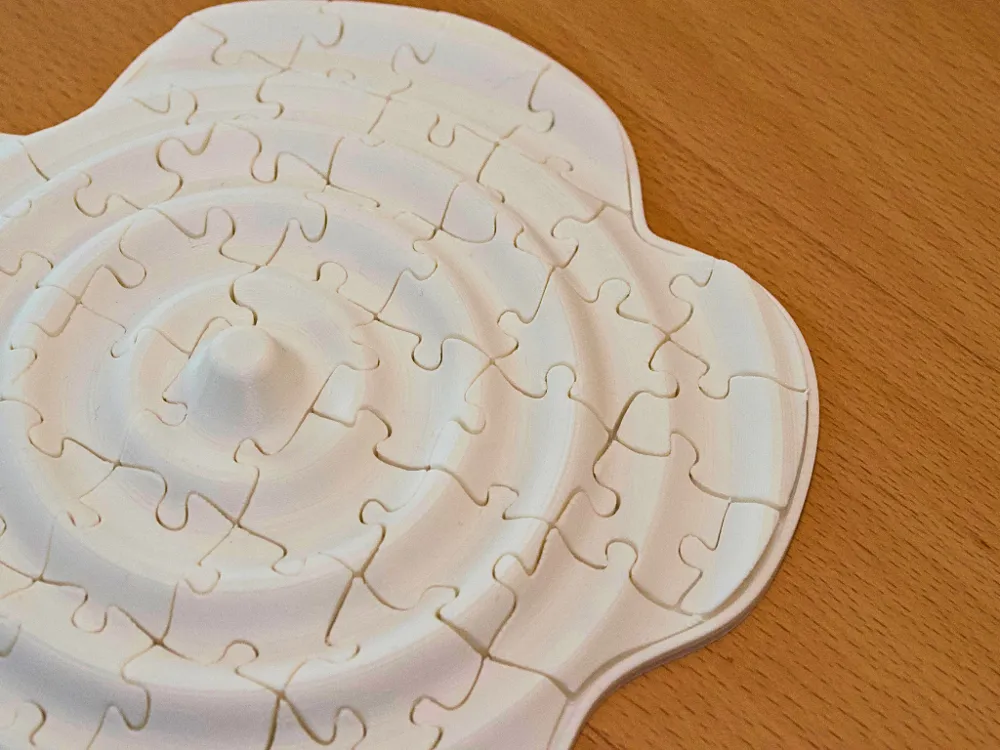 Wave Puzzle 45 pieces / Hard by ren - MakerWorld