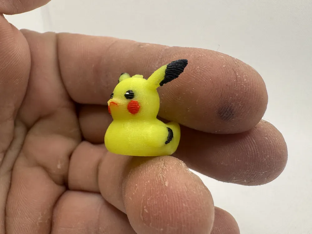 Pocket Pikachu Duck - Free 3D Print Model - MakerWorld