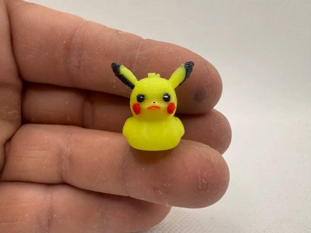 Pocket Pikachu Duck - Free 3D Print Model - MakerWorld