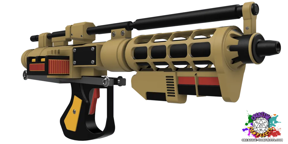 Star Wars - E5 Droid Blaster - MakerWorld 3D Model | 3Drop
