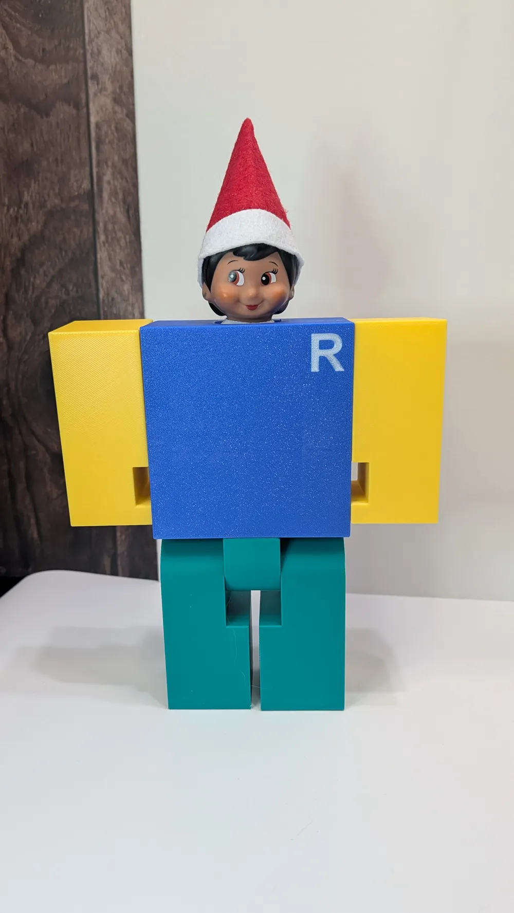 Elf on the shelf Roblox Kit Christmas Noob - Free 3D Print Model ...