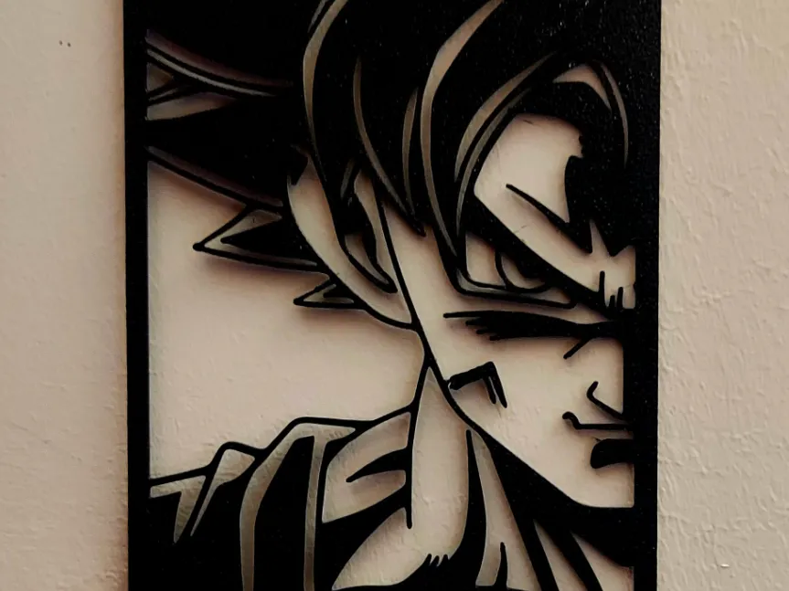 goku_2 wall art decor by RandomGuy - MakerWorld