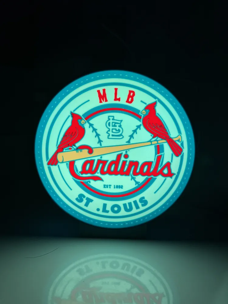 St Louis Cardinals Light Box by jaysp3ncer MakerWorld: Download Free 3D ...