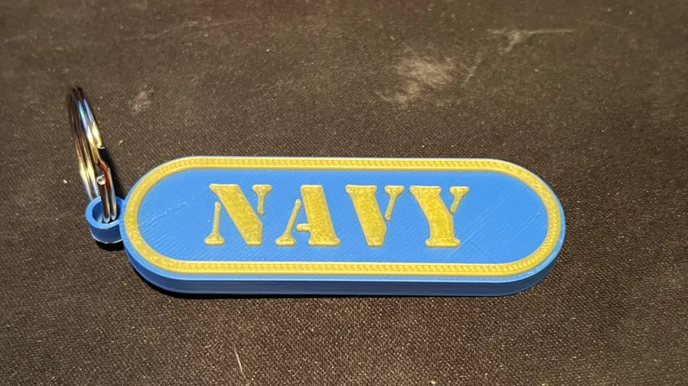Navy Keychain by 2311Printing MakerWorld: Download Free 3D Models
