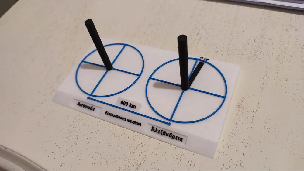 Eratosthenes model explanation by dithg - MakerWorld