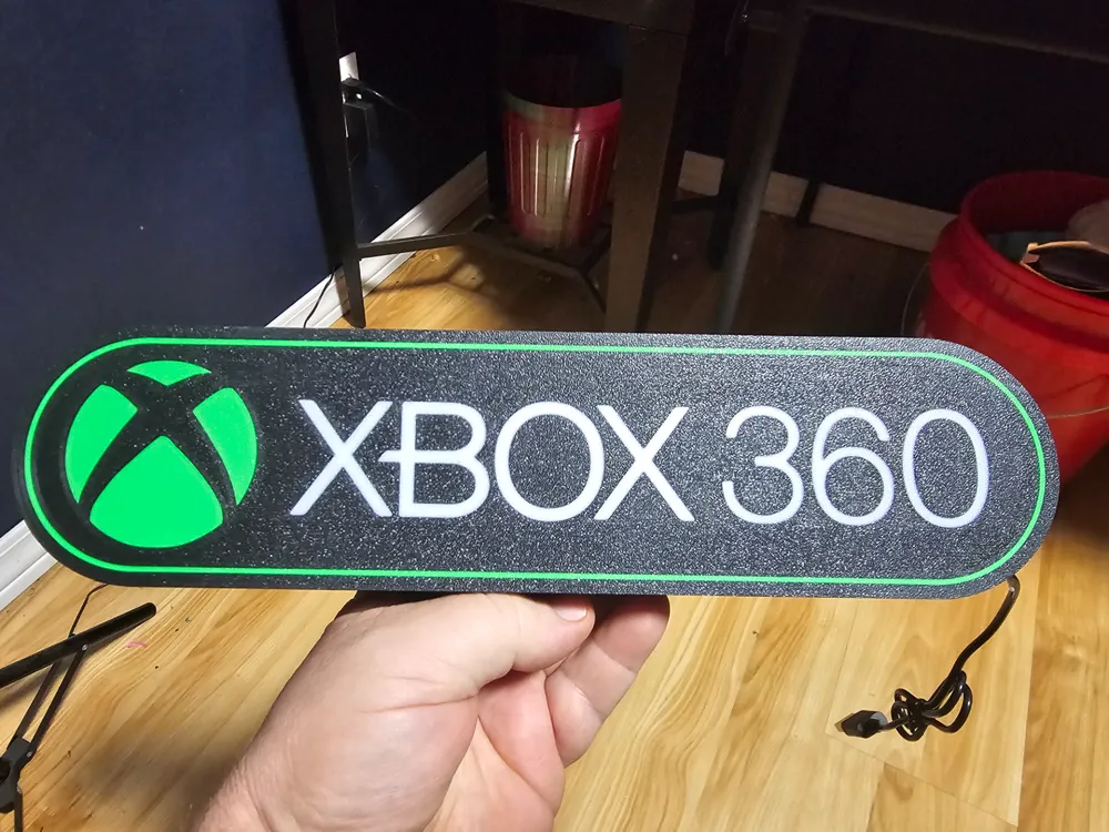 Xbox 360 led sign by joshdusseau - MakerWorld