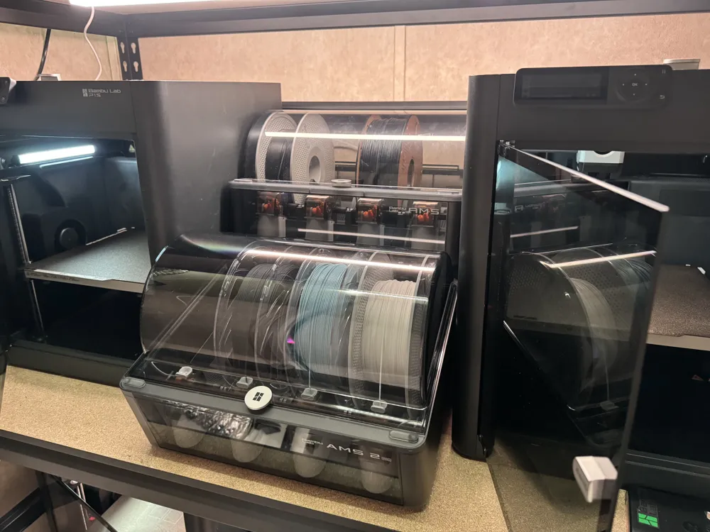 Minimal AMS Slant Stacker (for AMS 1 & AMS 2 Pro) - Free 3D Print Model ...