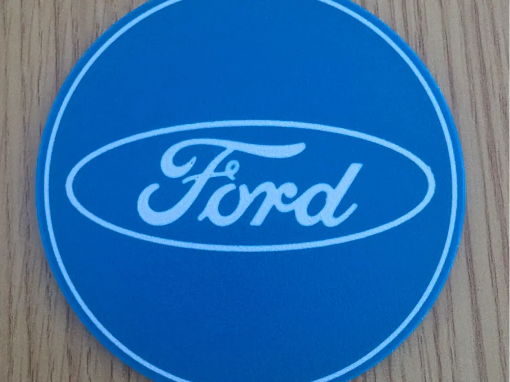 Ford Coaster (Flat Logo) by dazman75 - MakerWorld