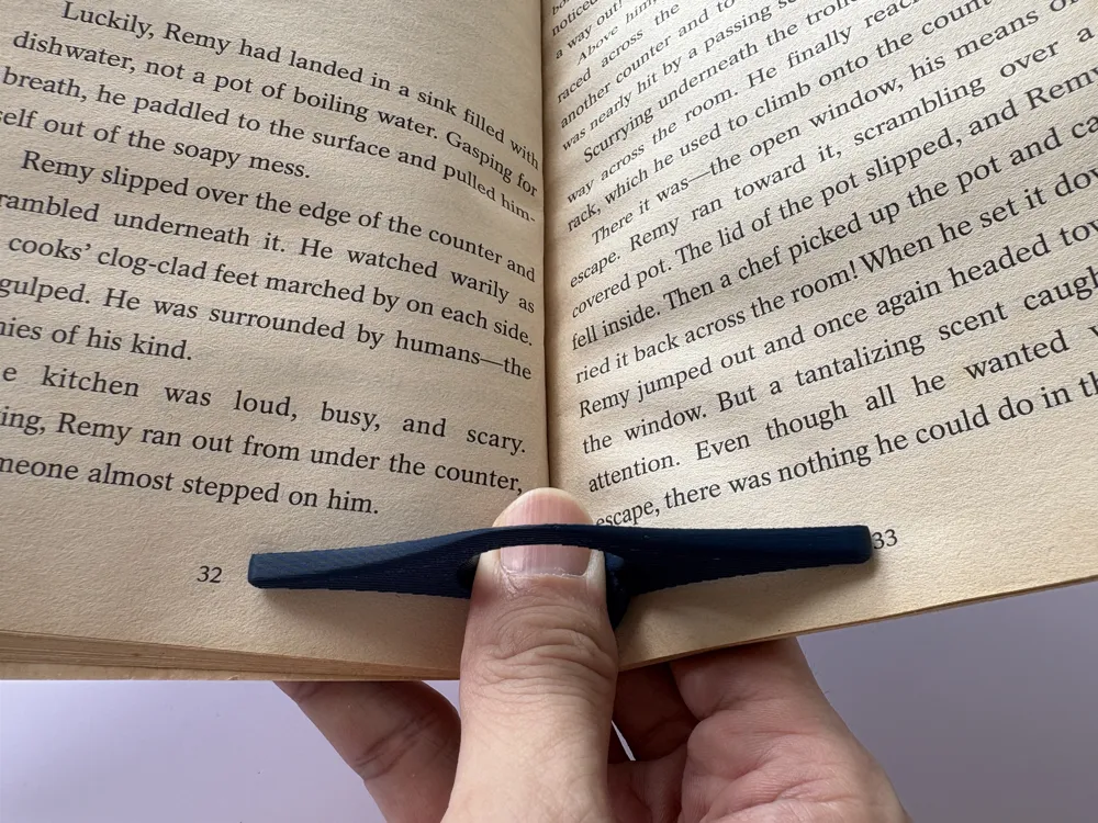 Comfortable Page Holder (Easy to Print Version) Remixed by Bruce Design ...