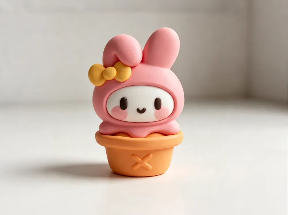 My Melody Ice Cream - Cute Sanrio Family Collection Figure Ornament ...