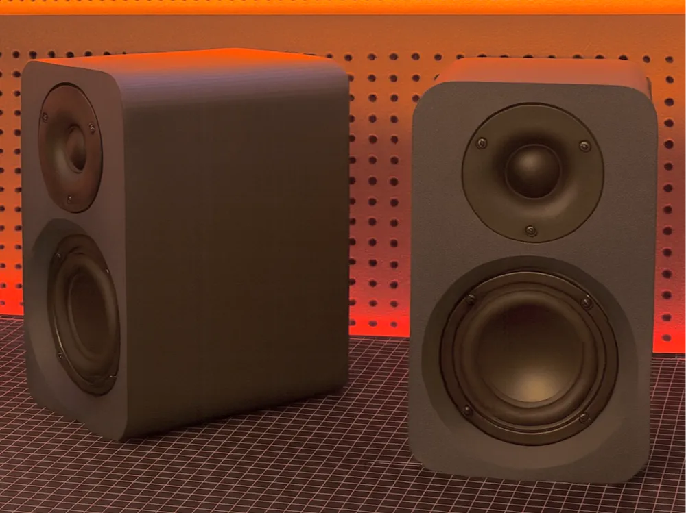 Speaker Box - Free 3D Print Model - MakerWorld